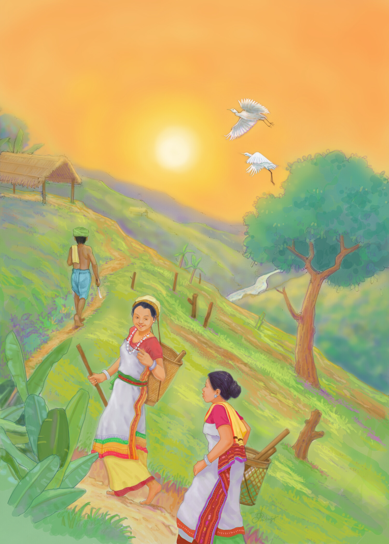 ArtStation - Jhum cultivation