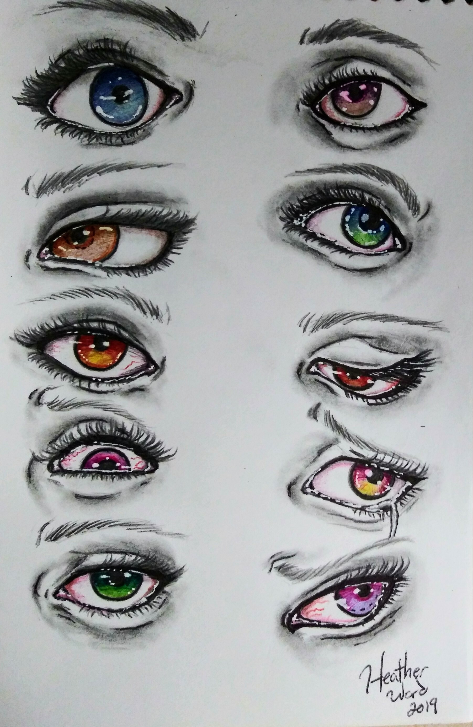 ArtStation - Eye designs