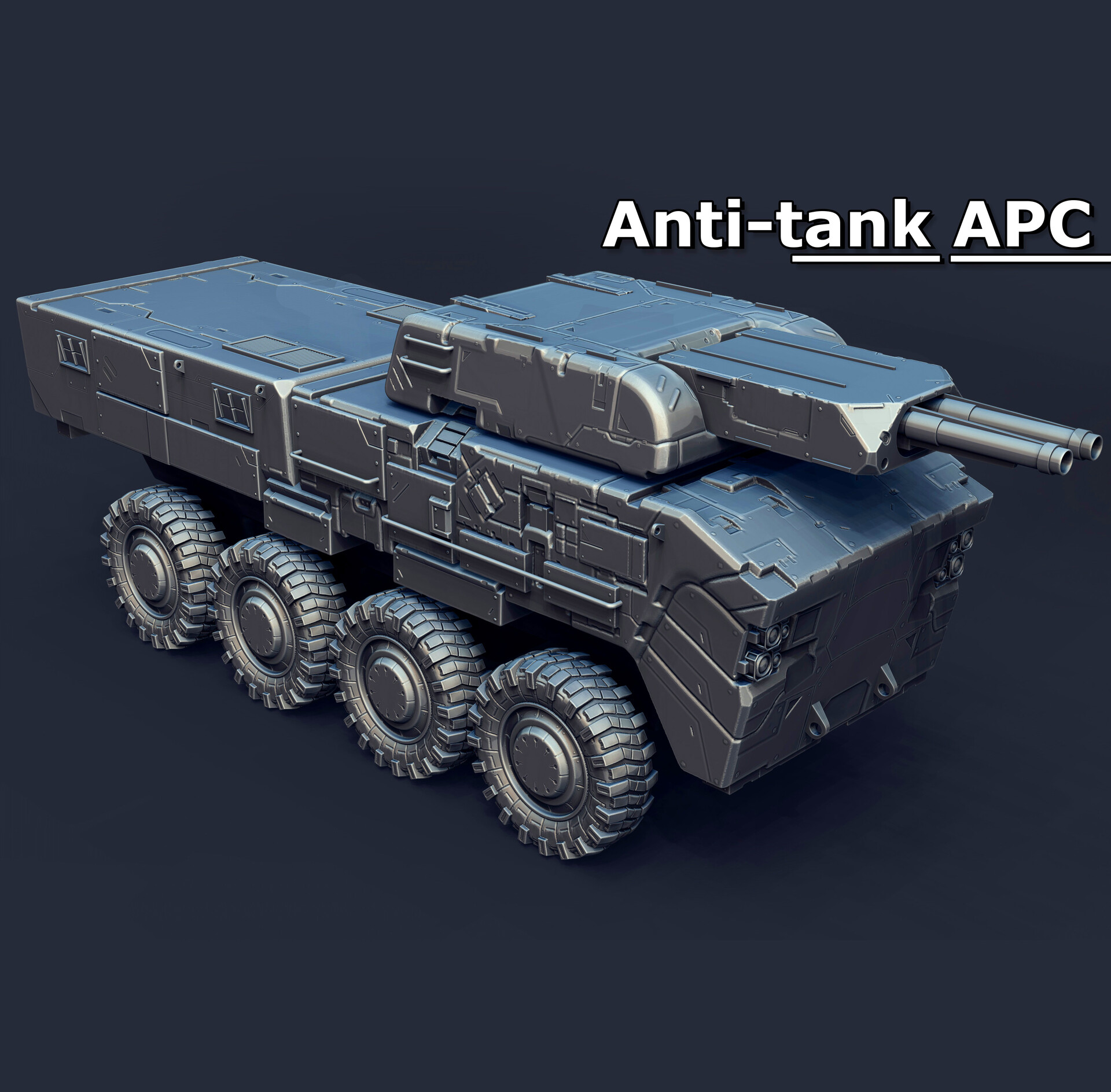 ArtStation - APC for game