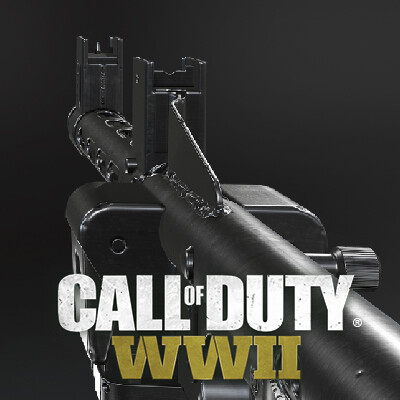 ArtStation - Call of Duty: World War II - Sub Machine Gun