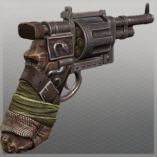 ArtStation - Vile Viper Revolver - Rust Workshop
