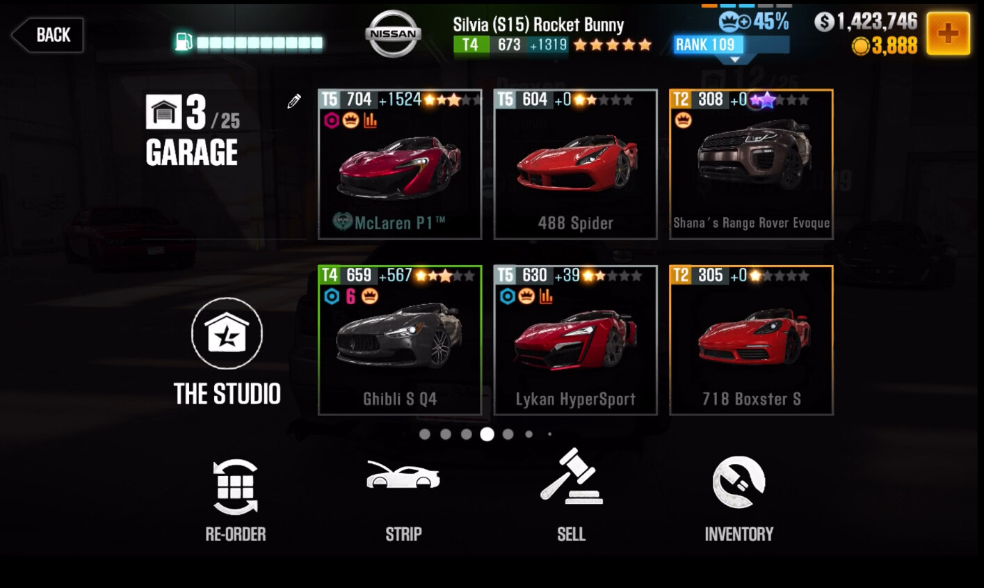 ArtStation - CSR2: Garage Pagination