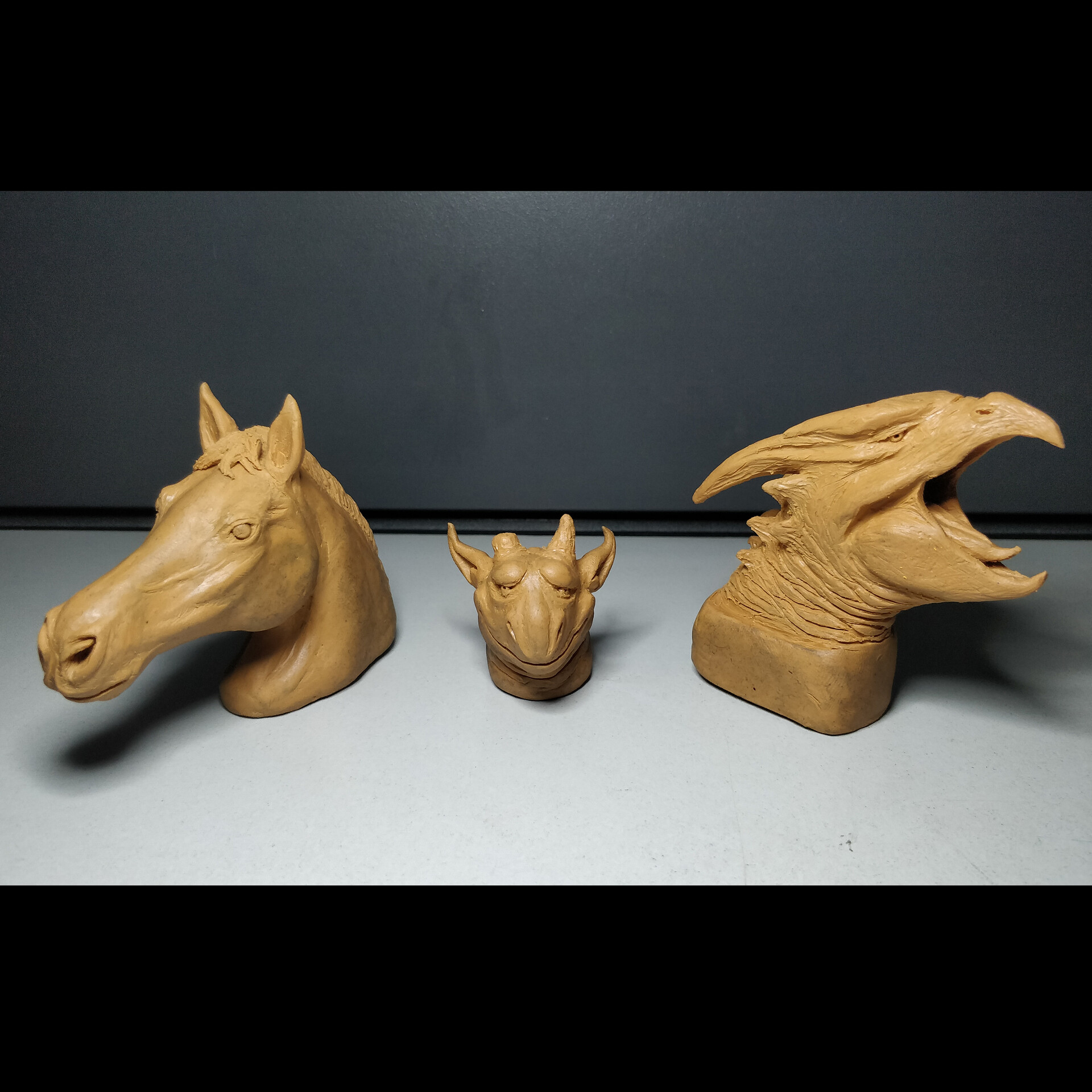 ArtStation - Mini bust Collection (Clay Works)