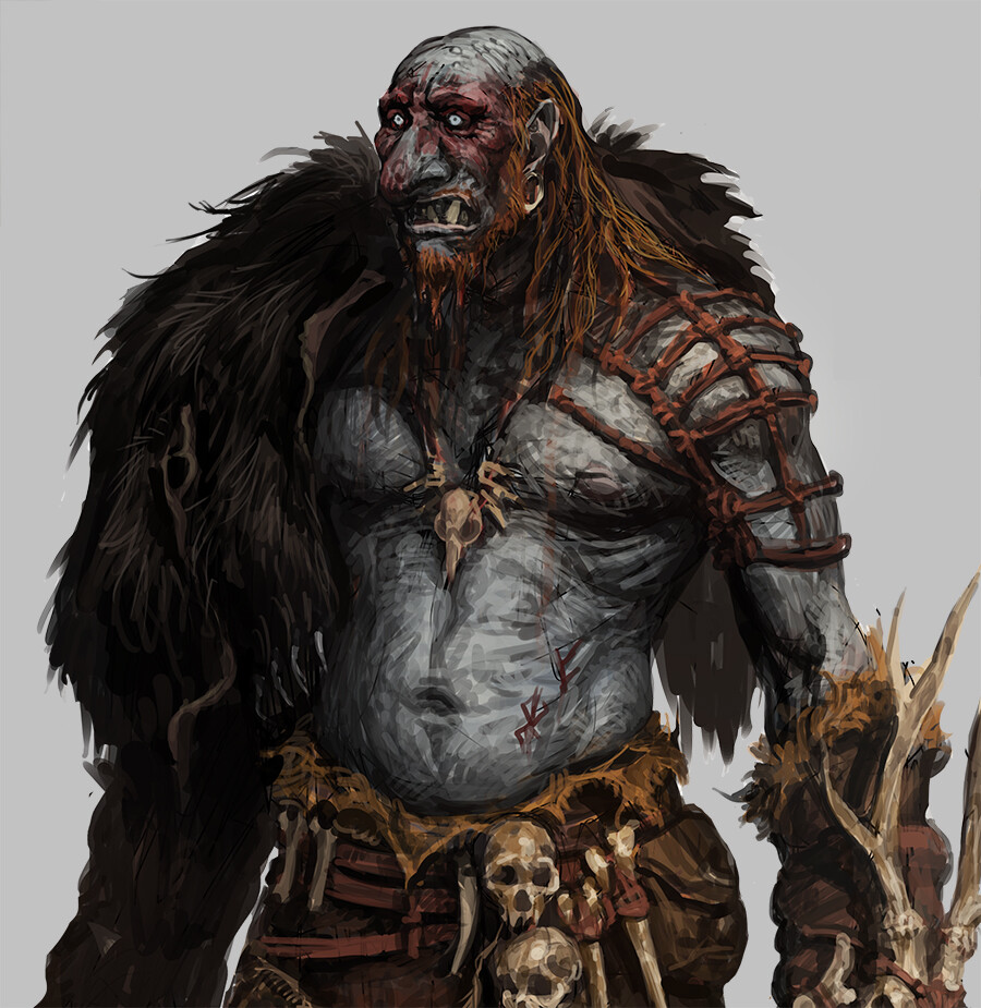ArtStation - Frost wood giant