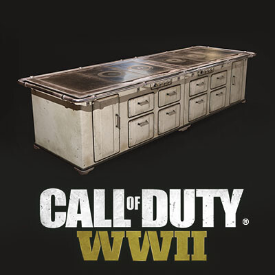 ArtStation - CALL OF DUTY WWII - Stove