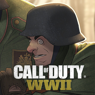 ArtStation - Call of Duty WWII DLC - challenge_marksman chatellerault ...