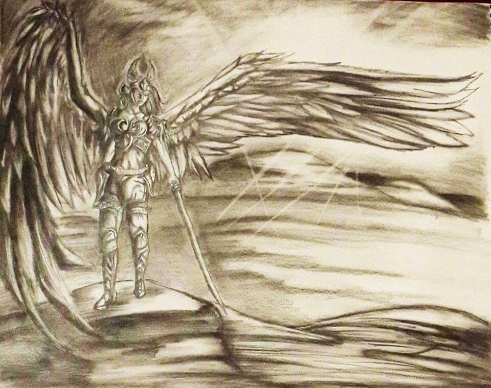 ArtStation - Angel warrior Guardian