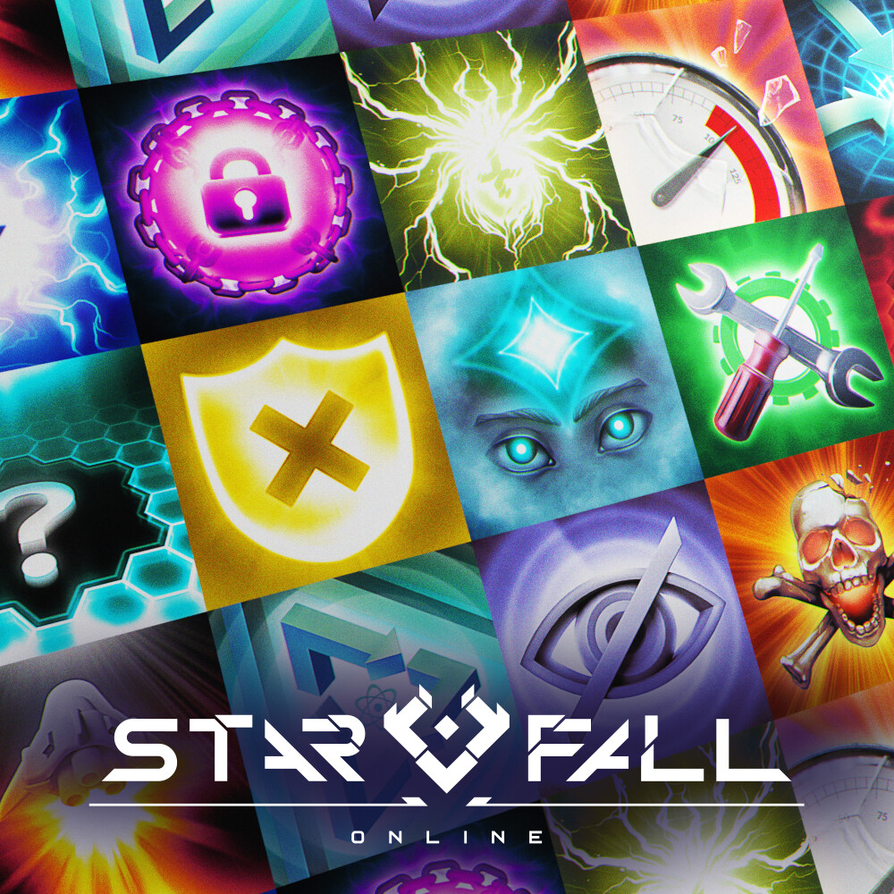 ArtStation - Starfall Online — Ability Icons