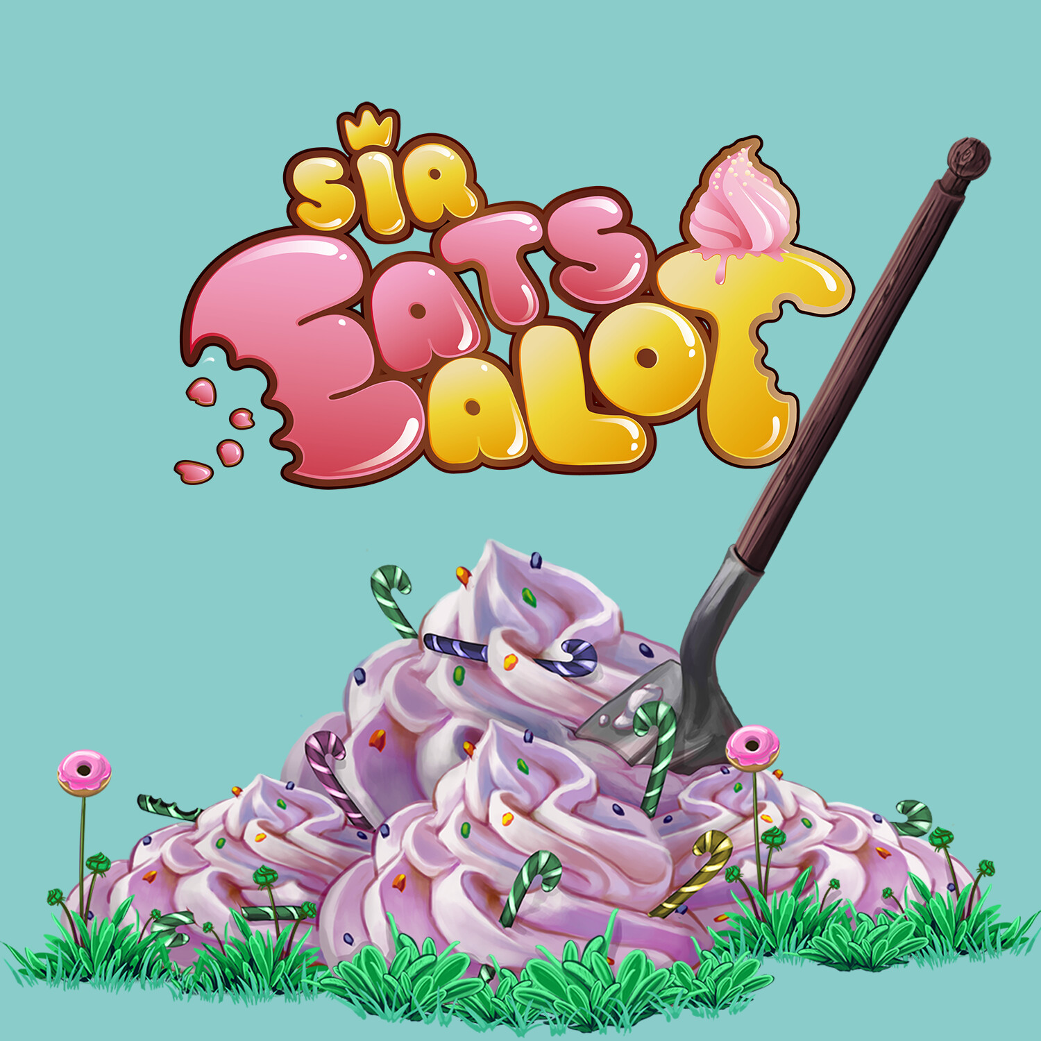 ArtStation - My work on "Sir Eatsalot"