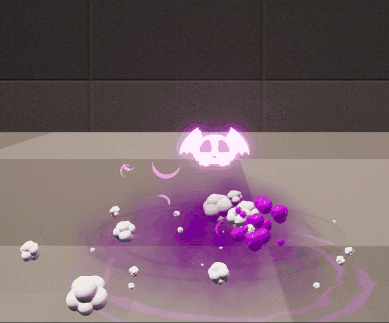 ArtStation - VFX Internship Training: Mario Rabbids Vampire Grenade