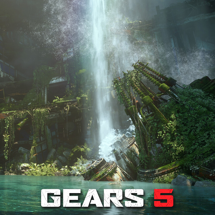 ArtStation - Gears5 Facility Level