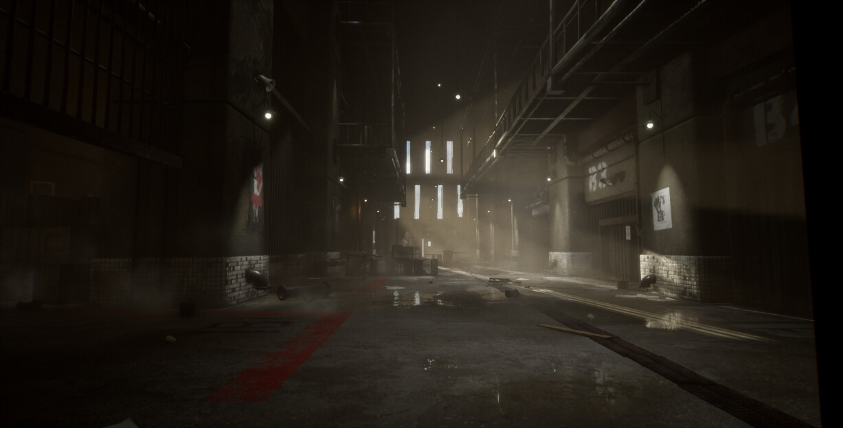 ArtStation - Abandoned Prison