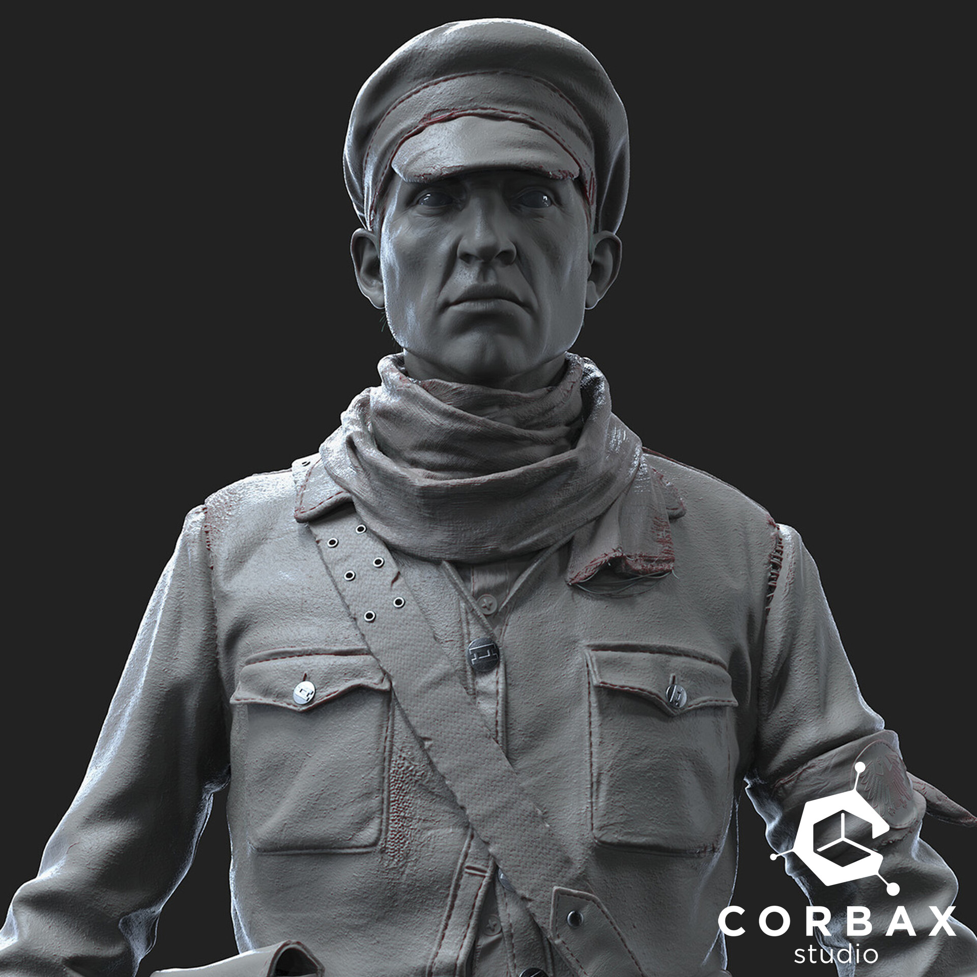 ArtStation - Soviet soldier