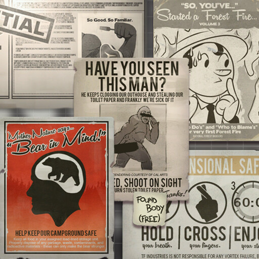 ArtStation - Miscellaneous Signage - TF2