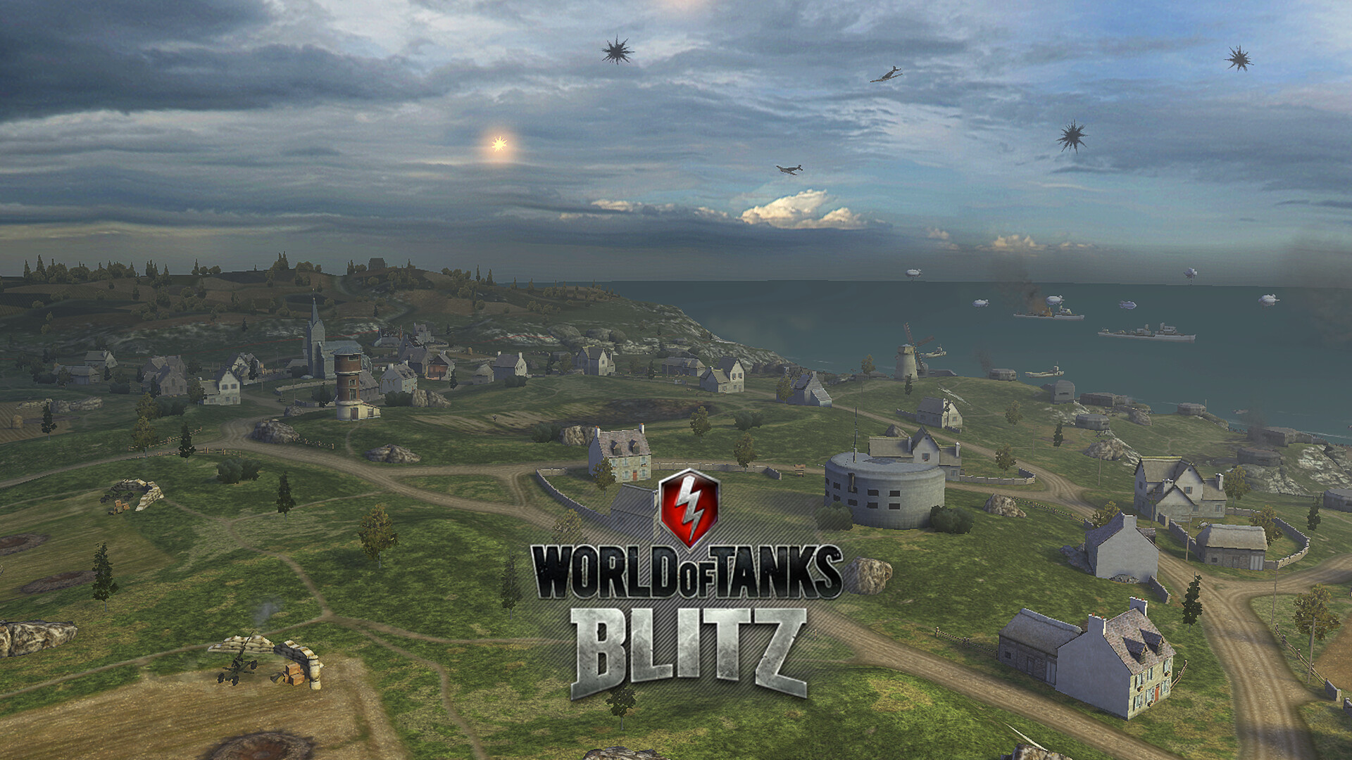 ArtStation - Normandy (World of Tanks Blitz Map)