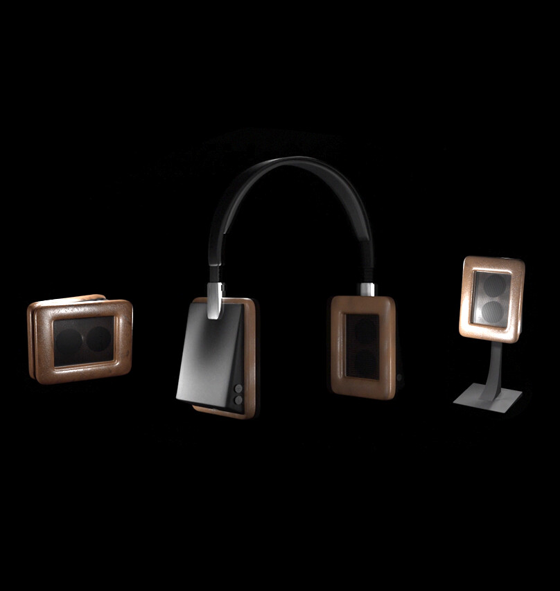 Joren Brosens - Headphone and speaker concept design