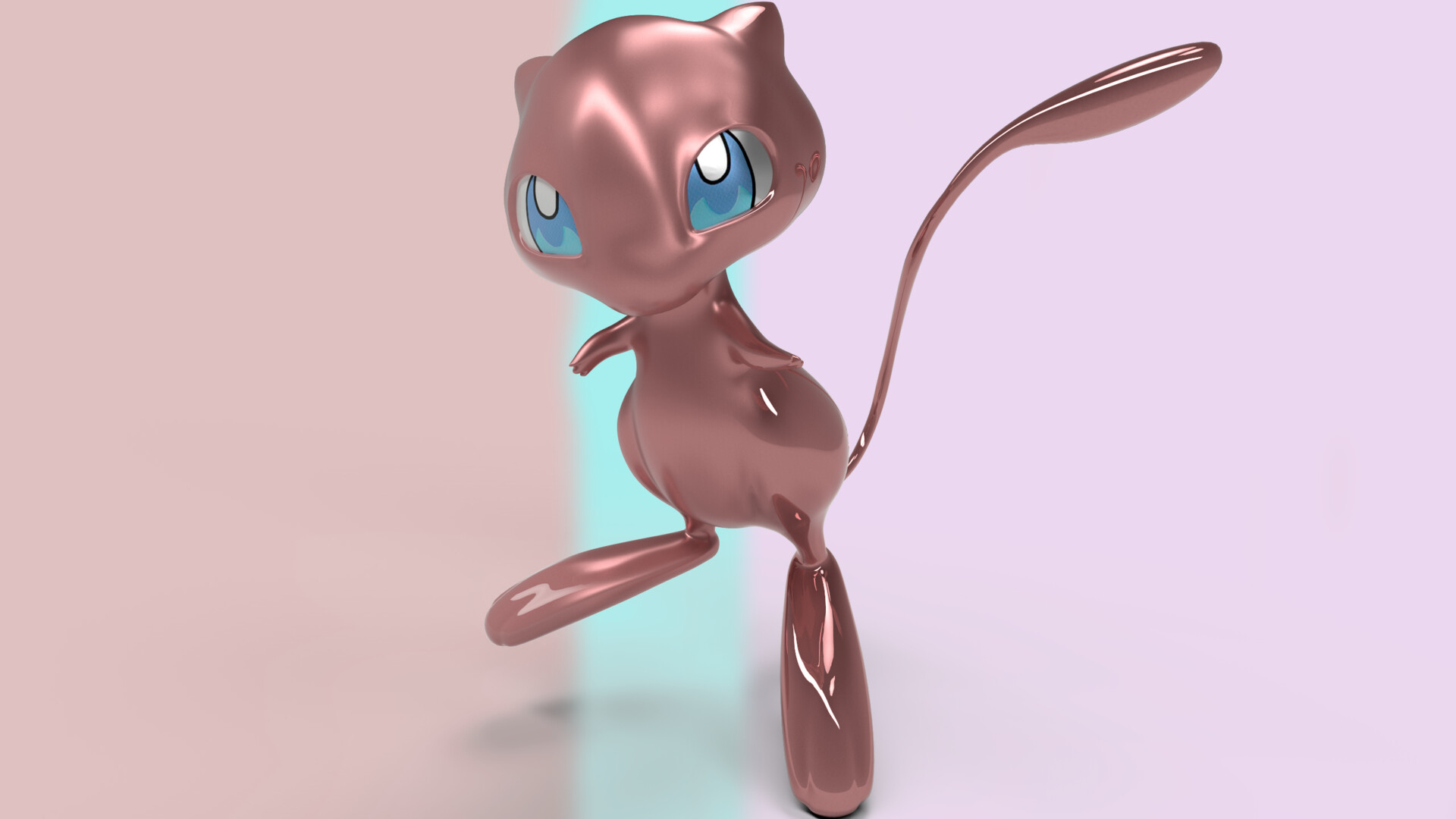 ArtStation - 3D Pokemon Mew
