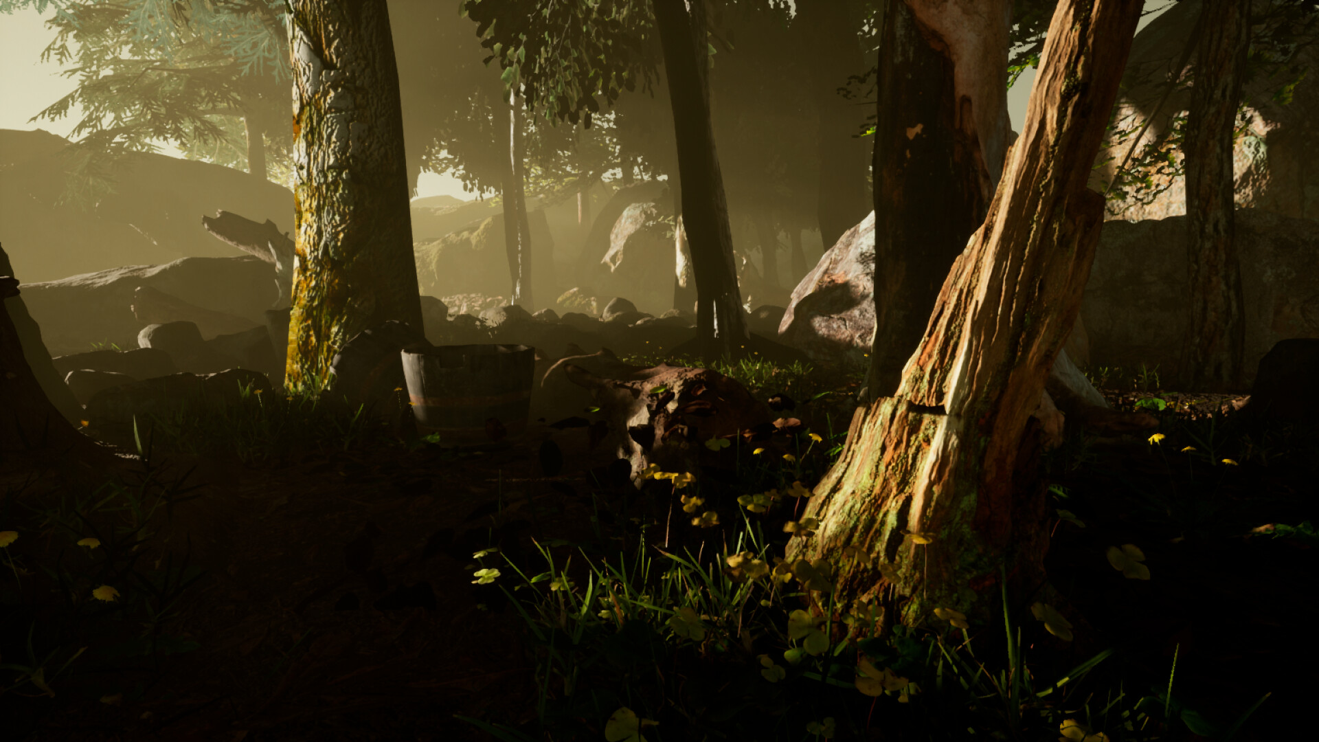 ArtStation - Forest Scene