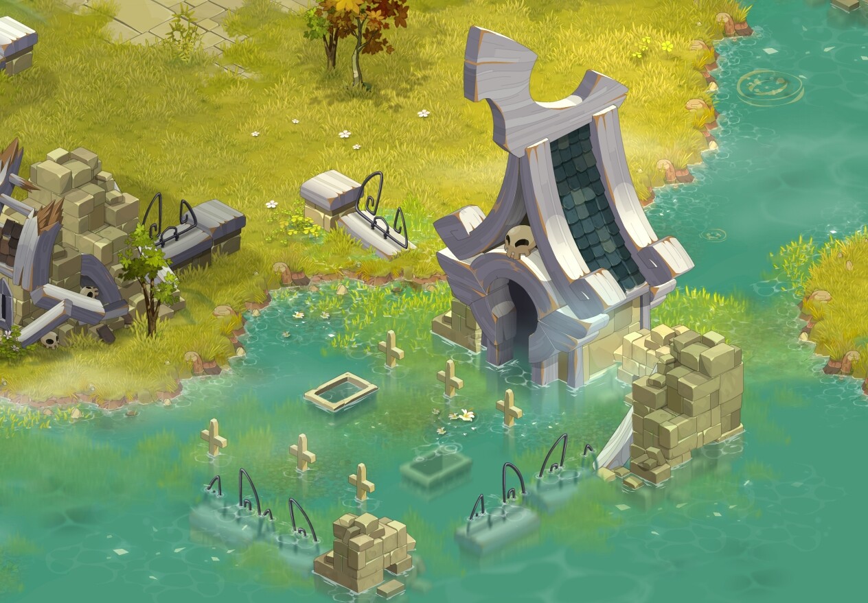 ArtStation - DOFUS Touch - Bonta Cemetery