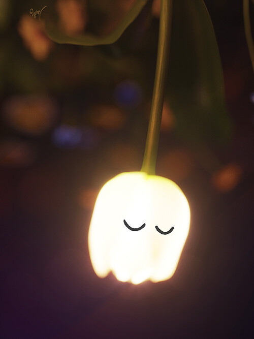 ArtStation - Ghost Flower