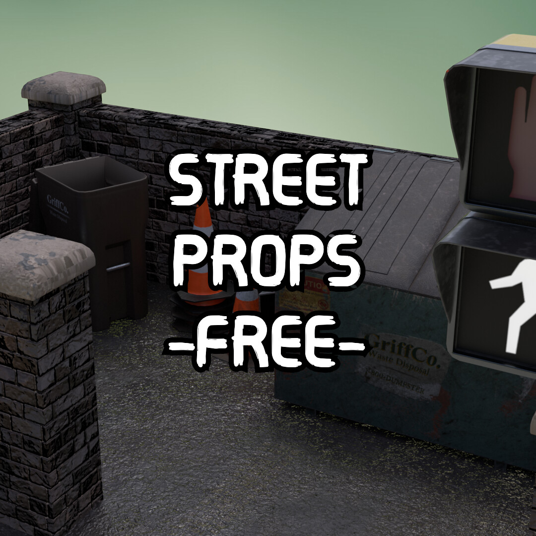 ArtStation - STREET PROPS - Free Download