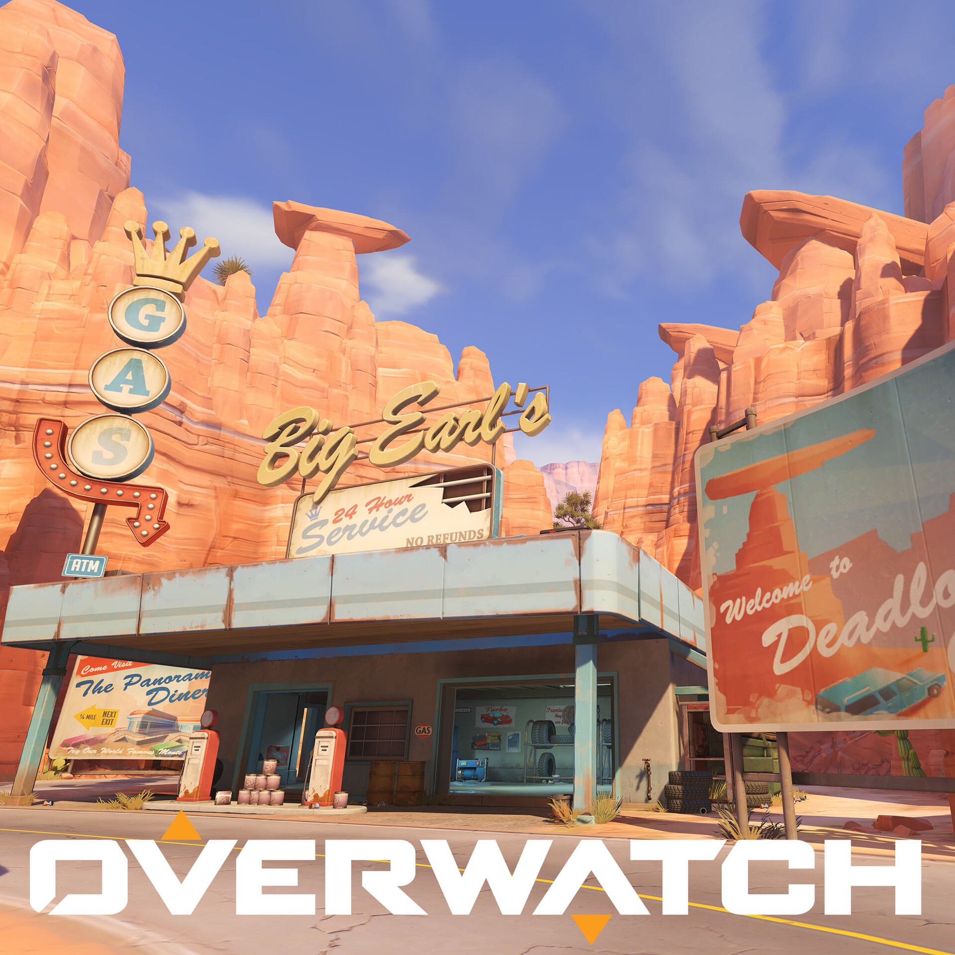 ArtStation - Overwatch : Deadlock Gorge