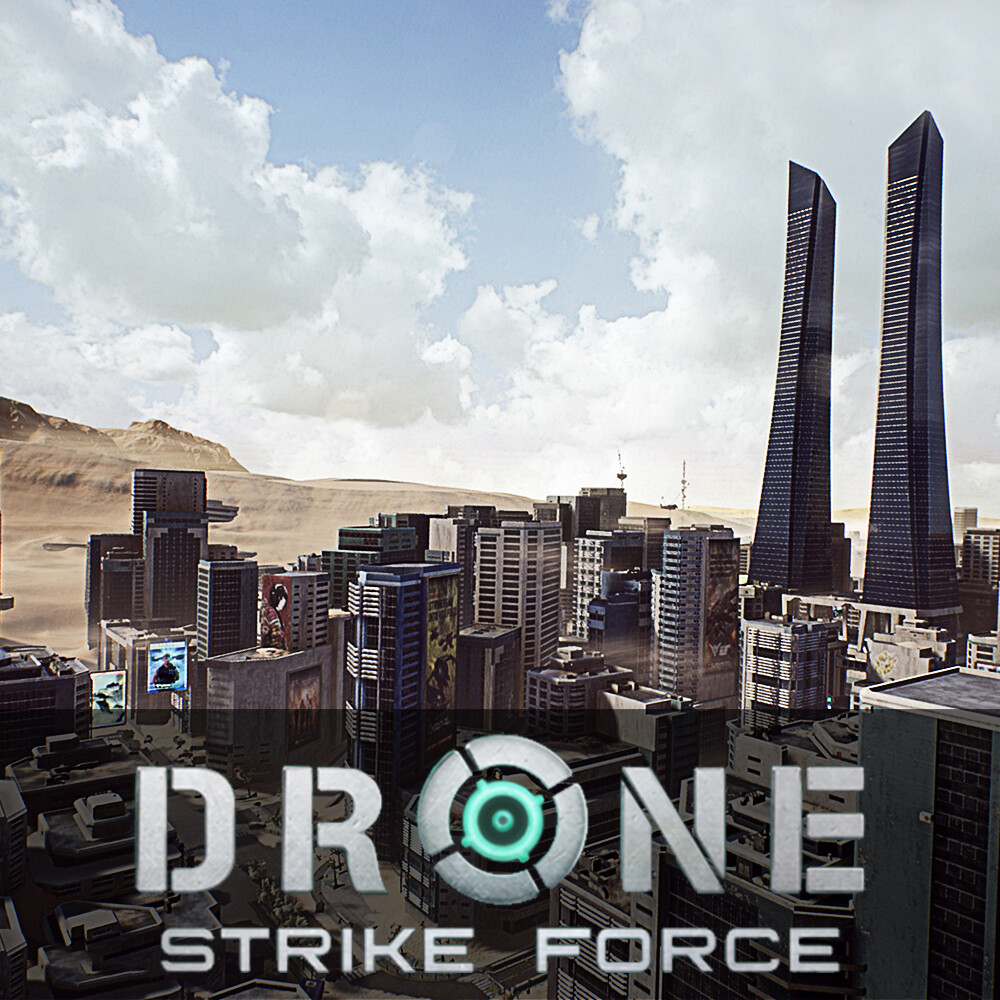 ArtStation - Drone Strike Force - SandStorm Map
