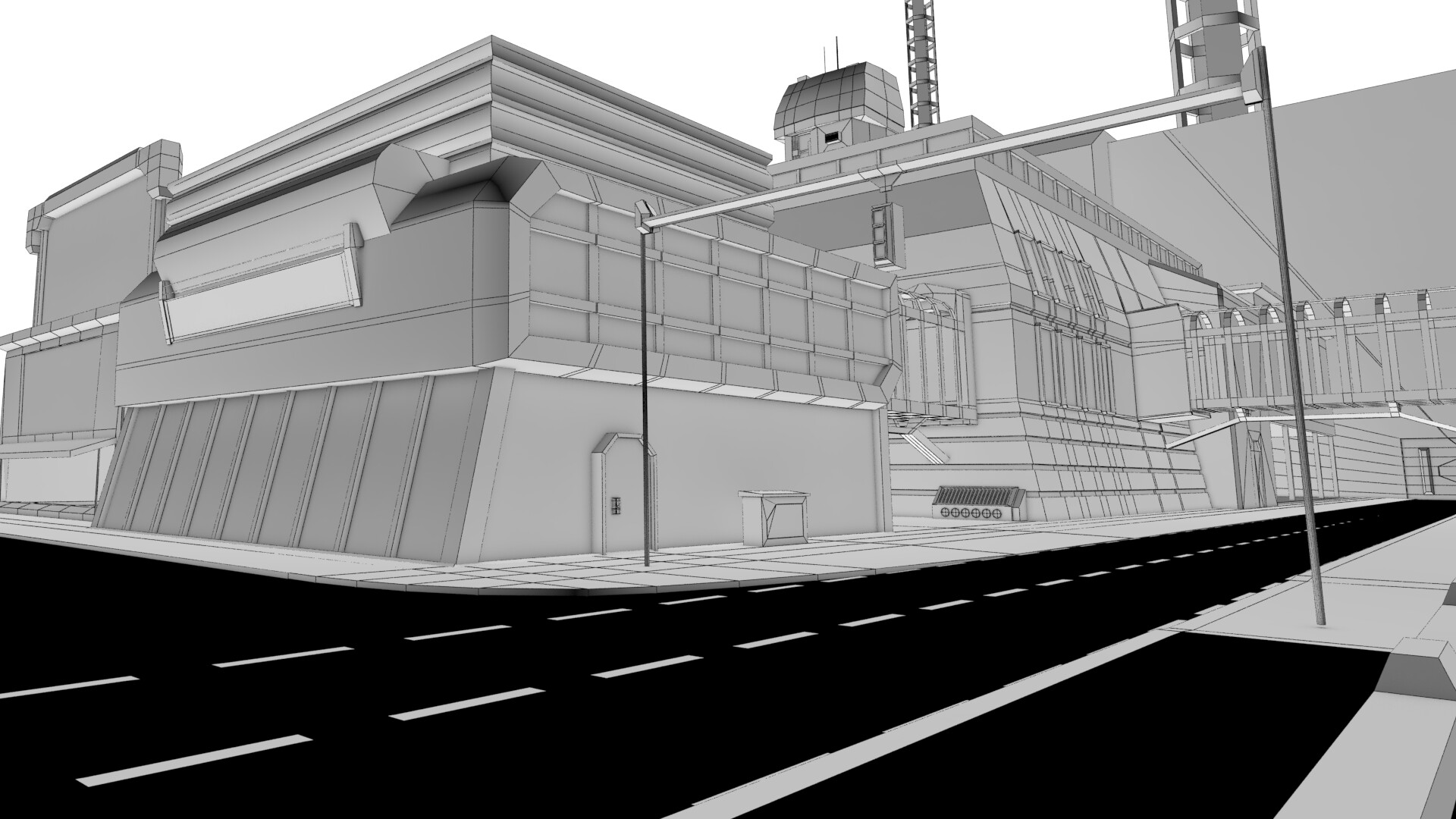 ArtStation - Regent Street 3D Artwork