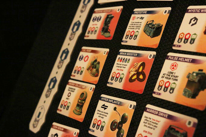 ArtStation - Ruins Of Mars board game cards