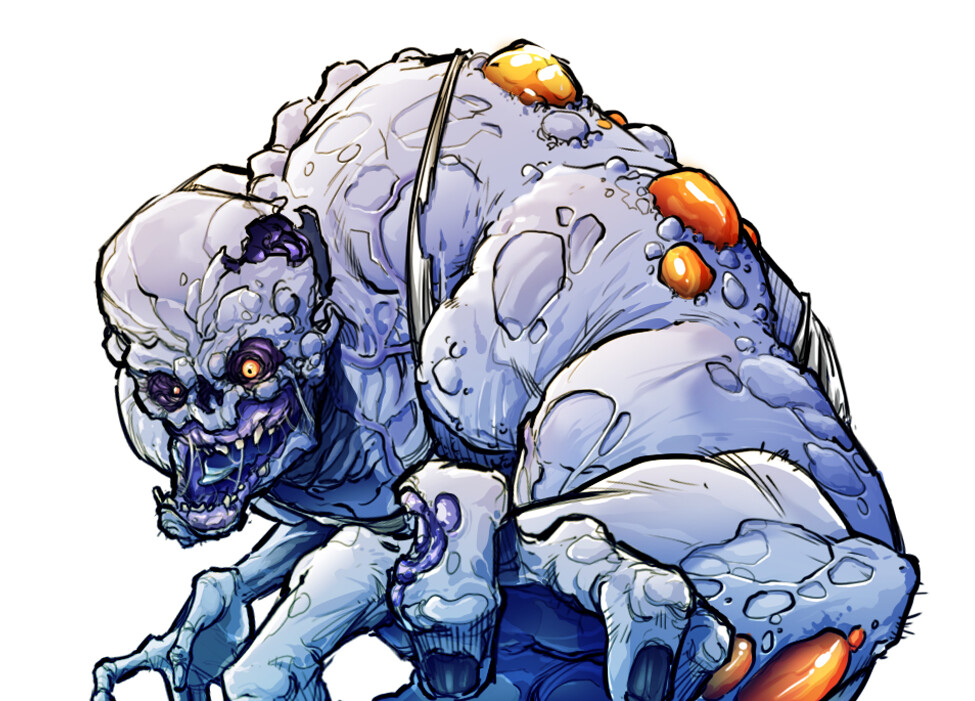 ArtStation - Art of the game: Jetpack Zombie