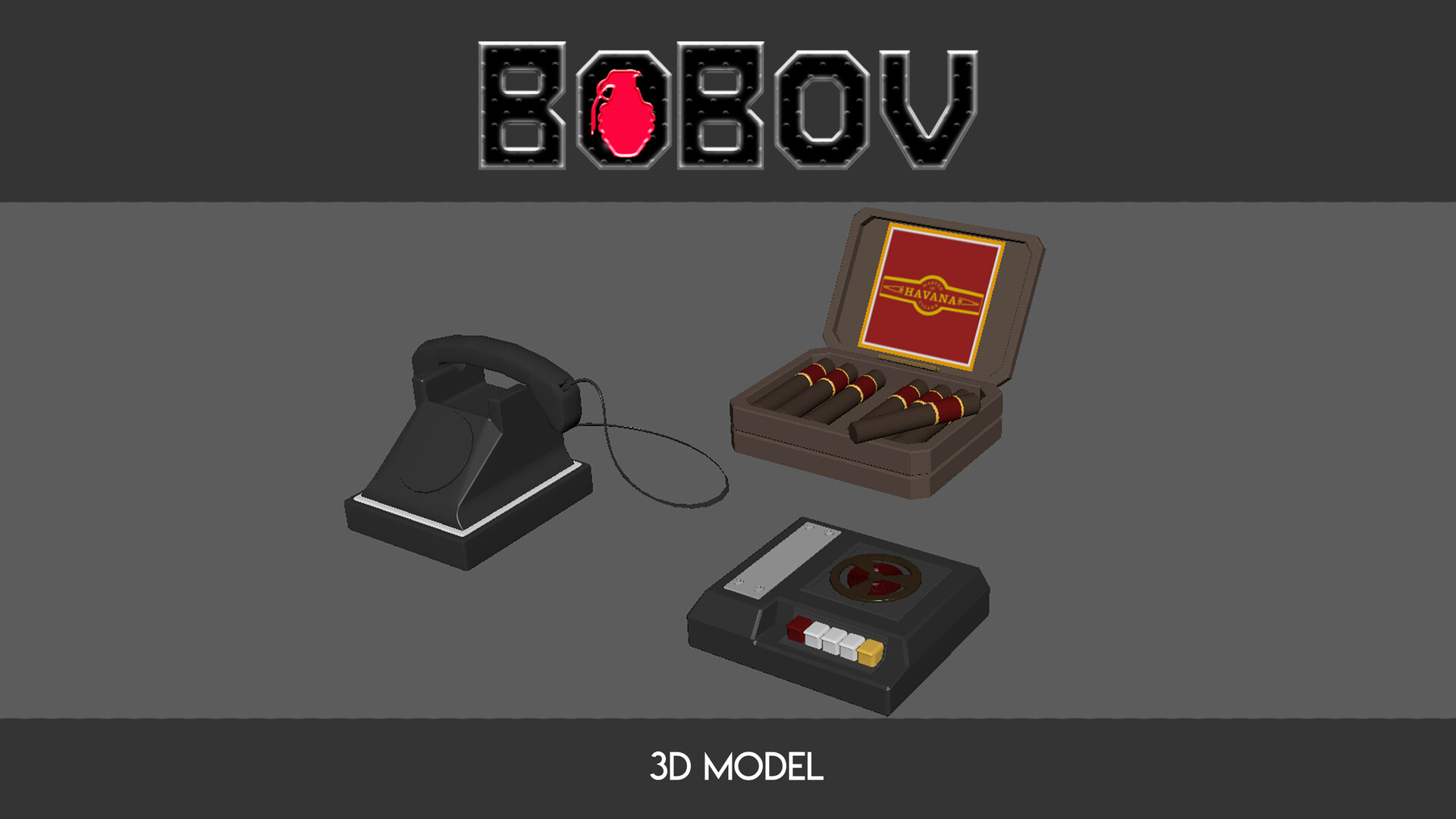 ArtStation - Bobov (Game) - More Table Assets