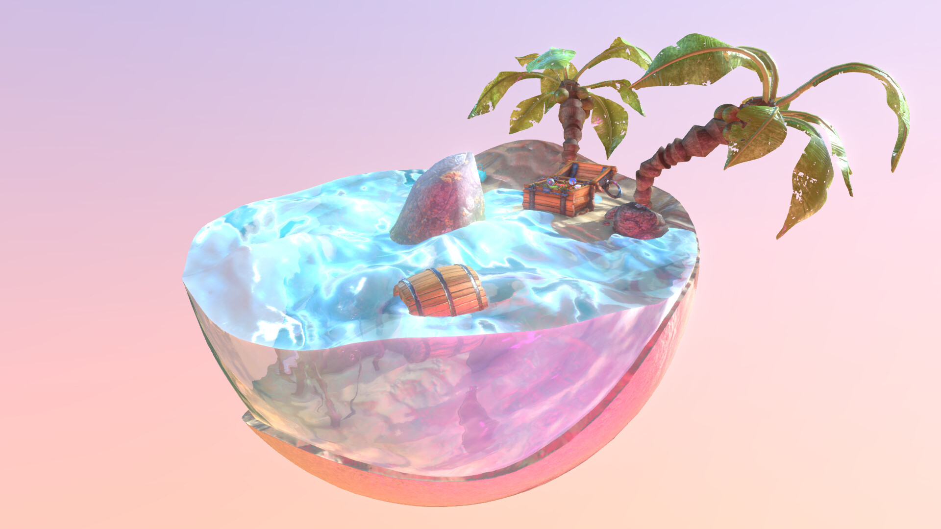 ArtStation - treasure island