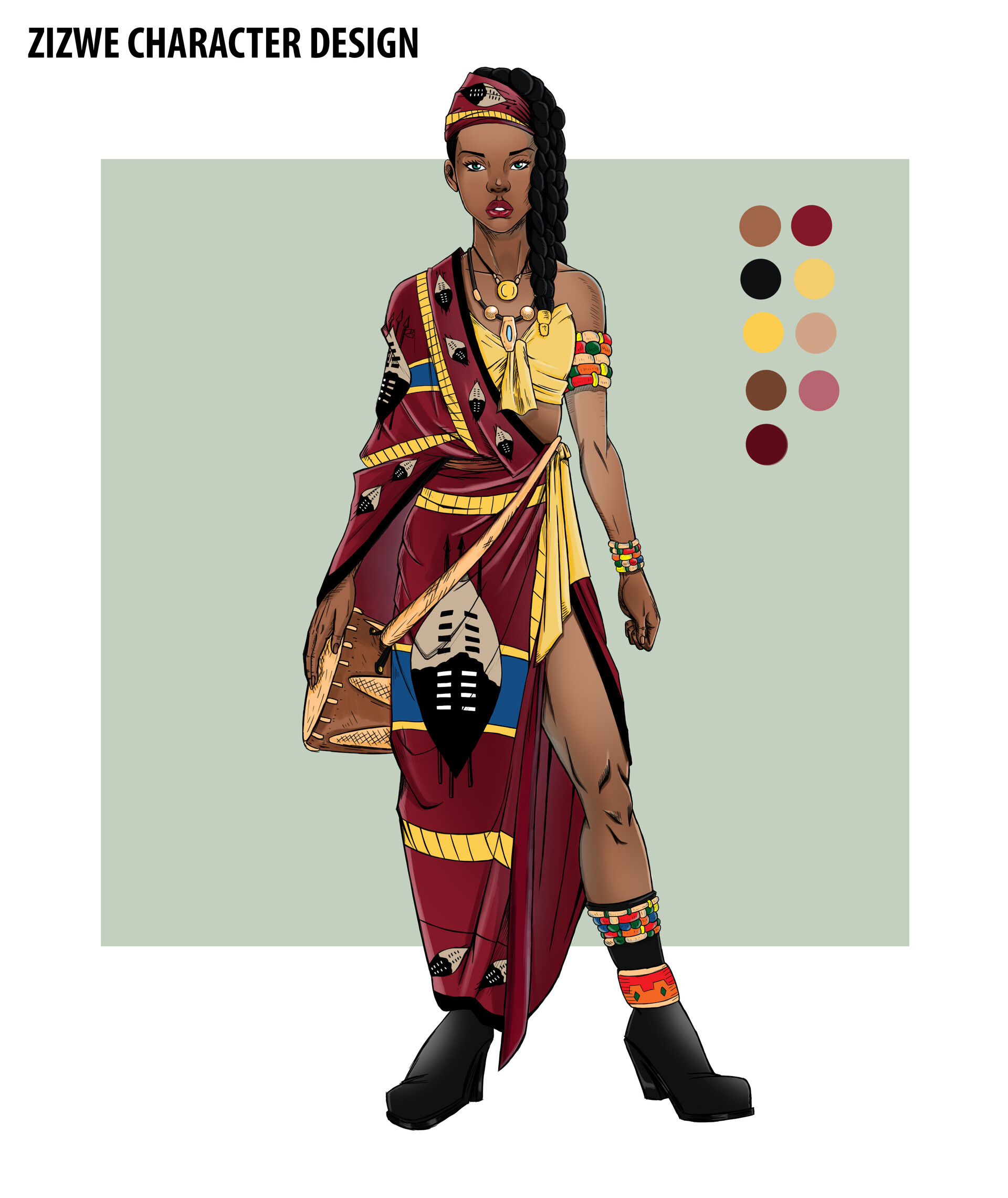 ArtStation - zizwe character designs