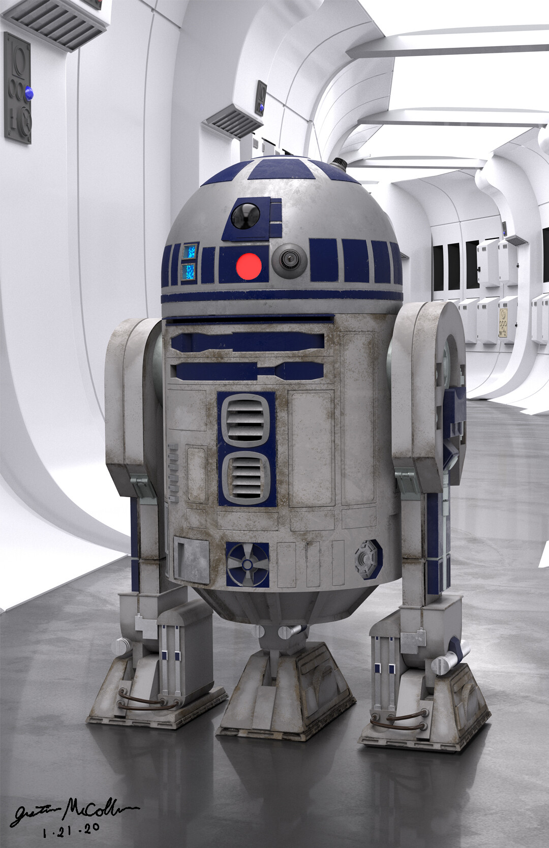 ArtStation - R2D2 Render