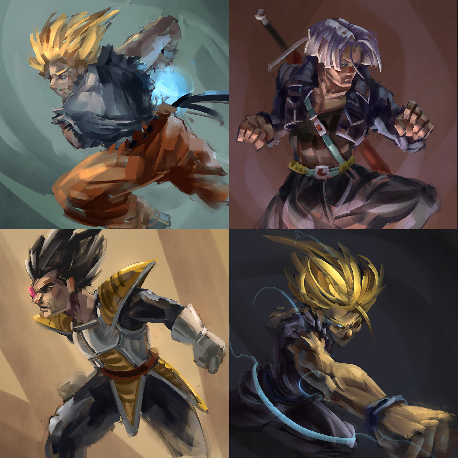 ArtStation - DBZ Fanarts
