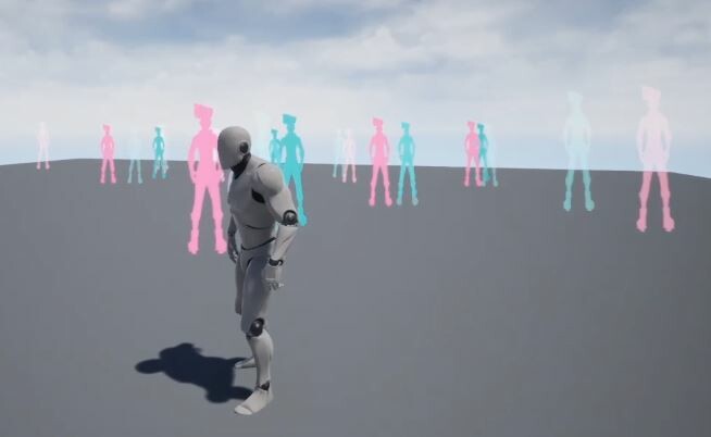 ArtStation - Crowd Simulation Using Unreal's Partial Systems