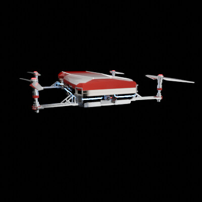 ArtStation - RED Drone Concept Design