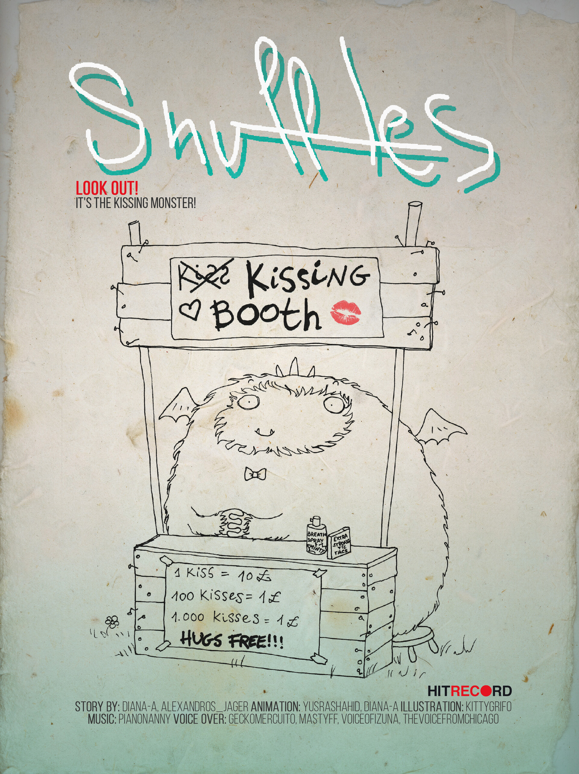 ArtStation - I 'Snuffle' You - Short Film (HITRECORD)