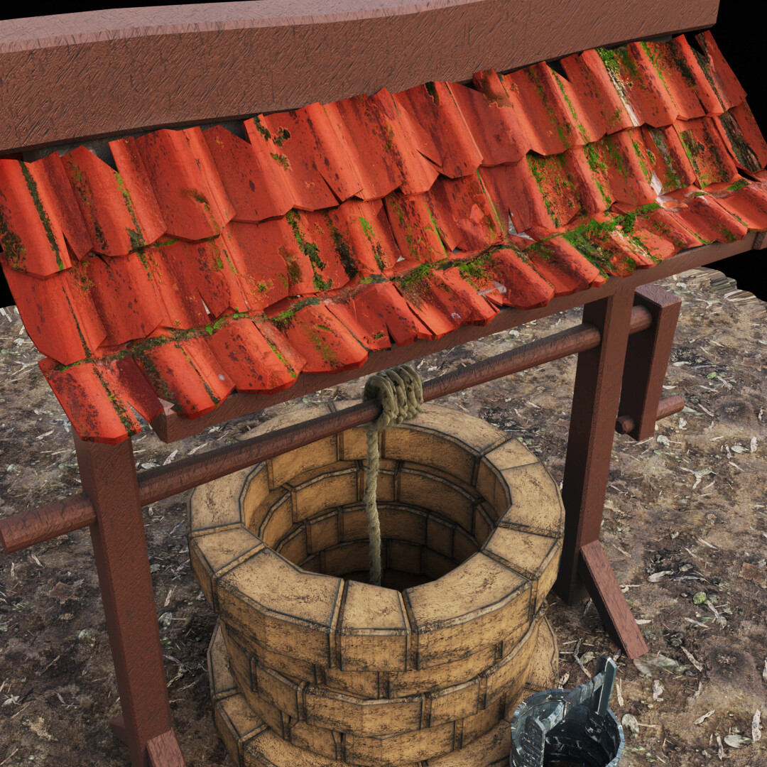 ArtStation - Medieval Well