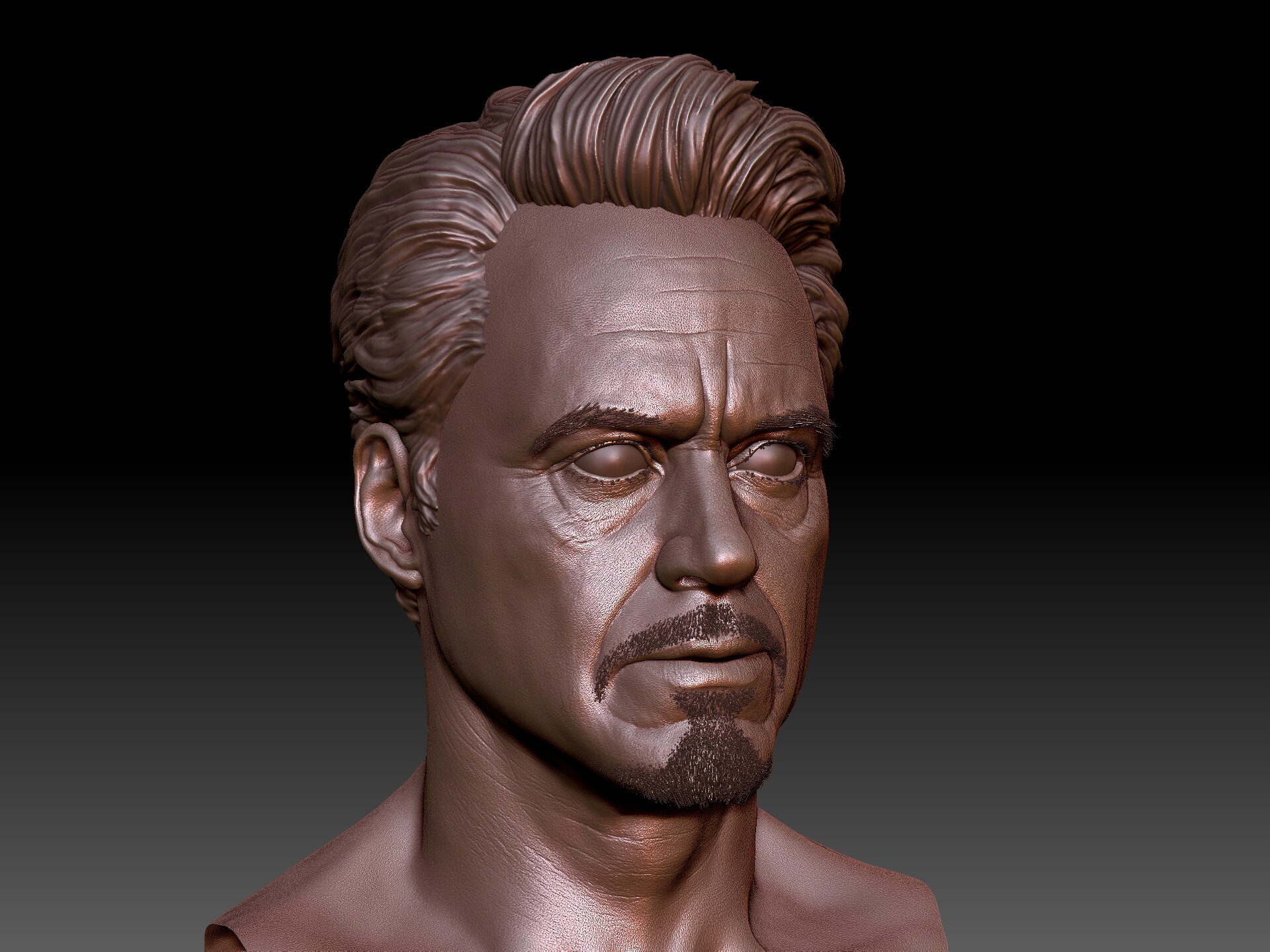 ArtStation - Tony Stark sketch(modified)