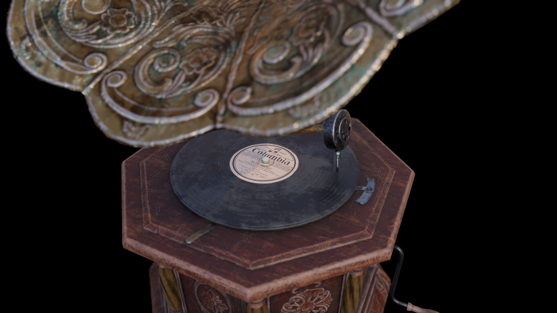 ArtStation - Victorian Gramophone