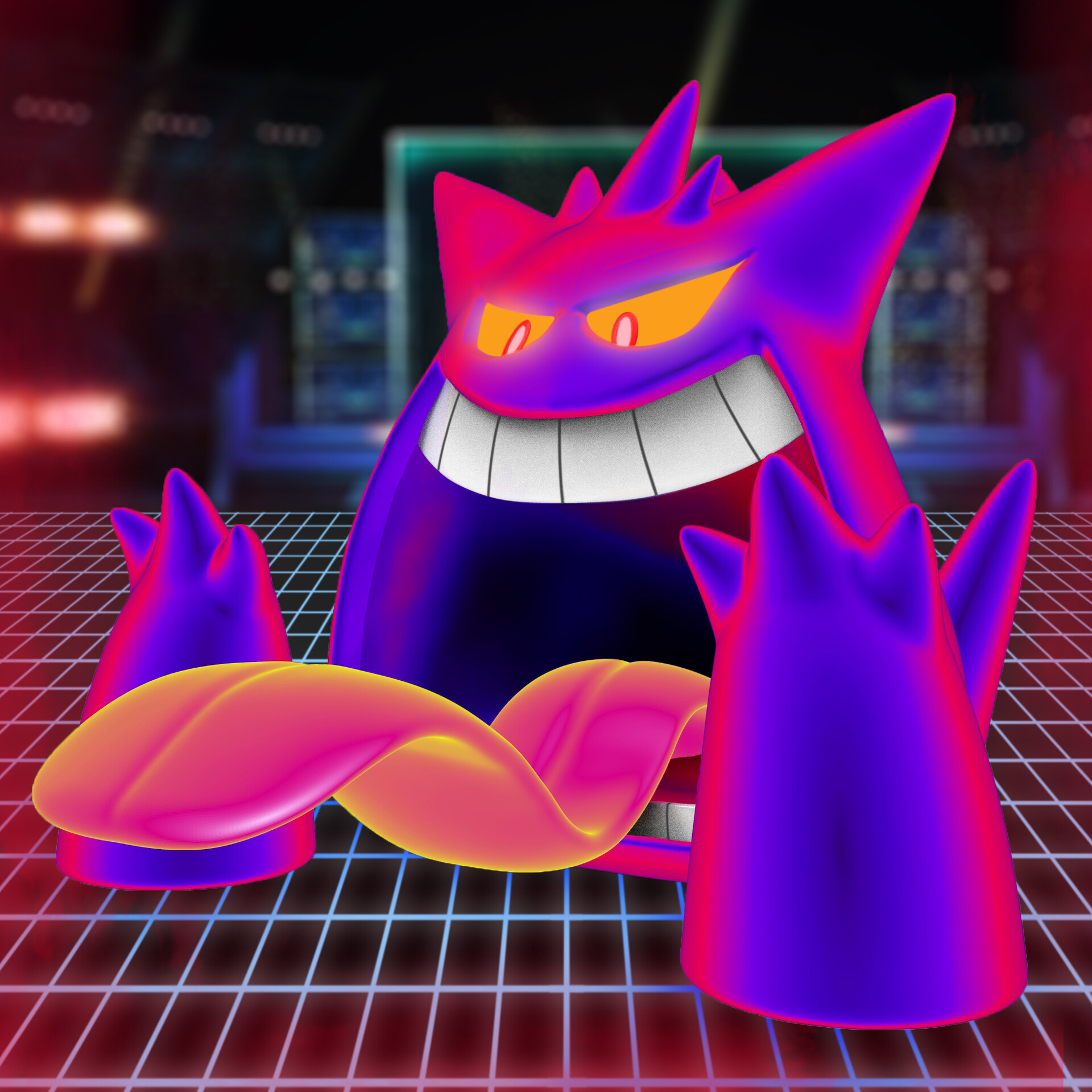 ArtStation - 3D Gengar