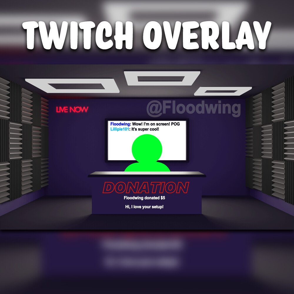 ArtStation - Twitch Transition/Alerts/Scenes setup