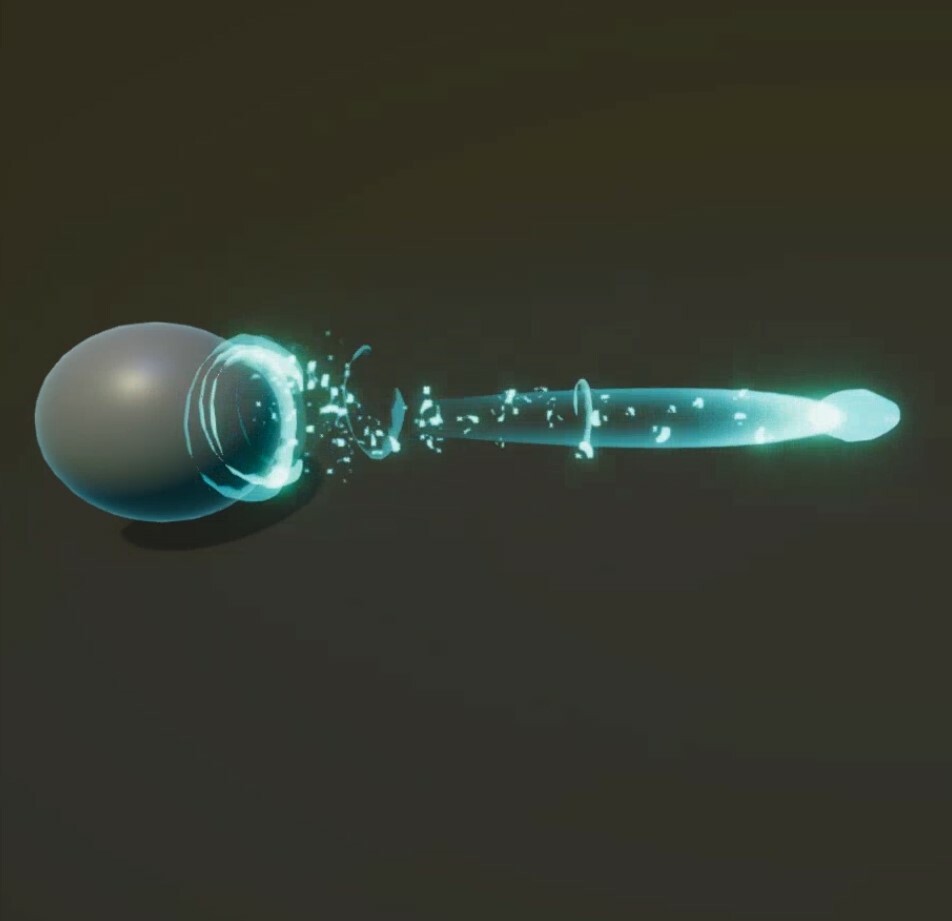 ArtStation - Liquid projectile FX