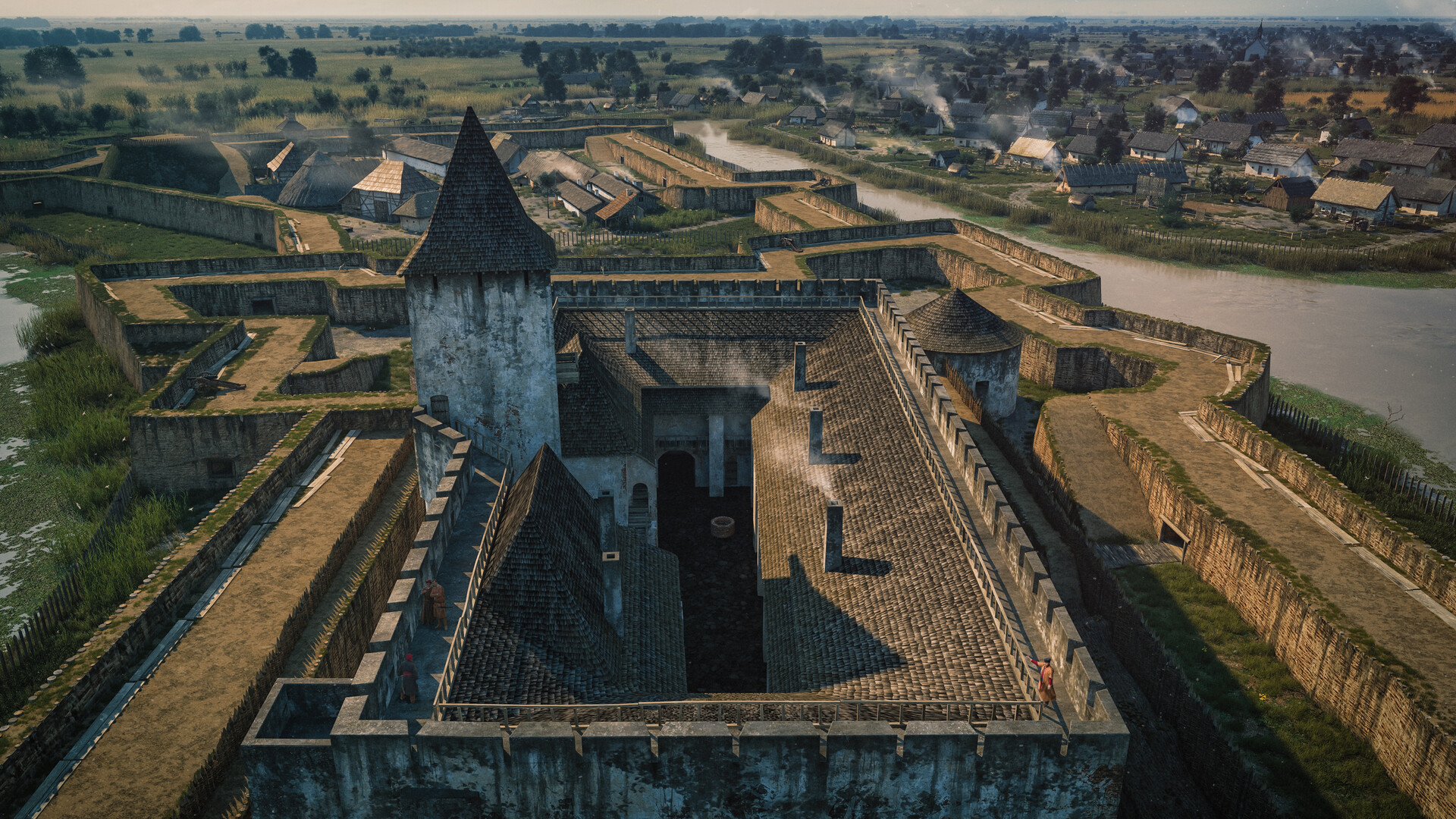 ArtStation - Gyula Castle virtual reconstruction