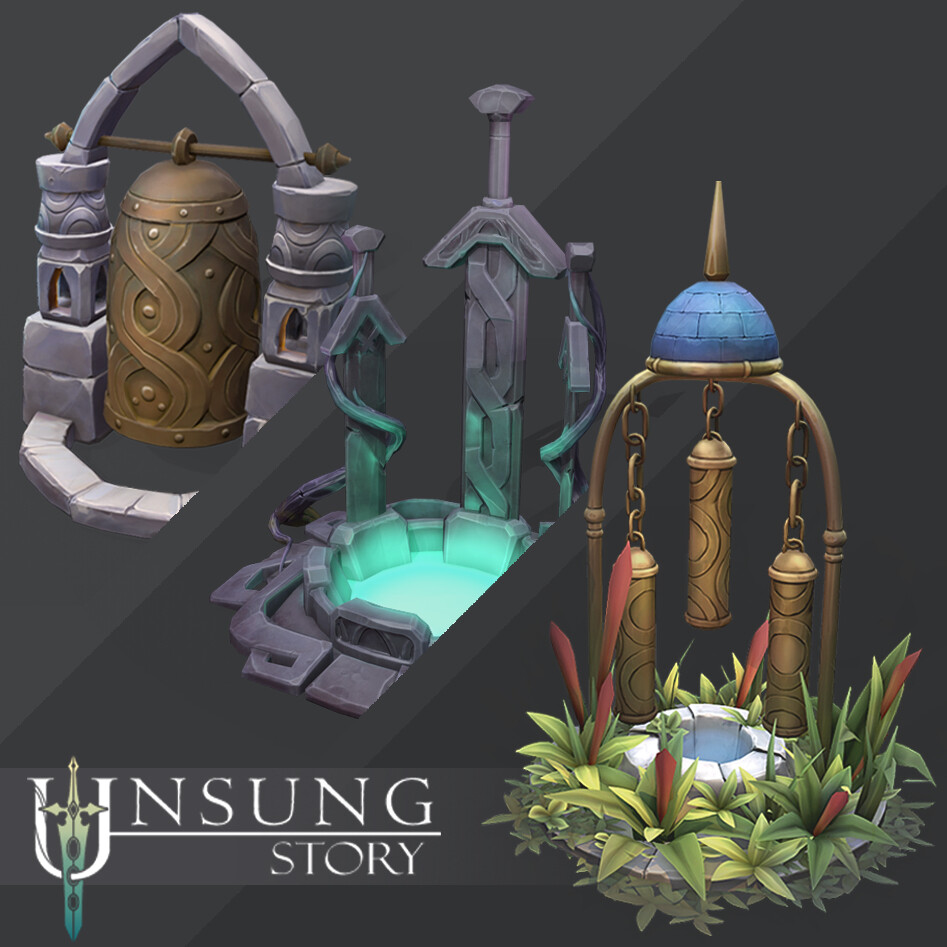 ArtStation - Unsung story - Environment part 1