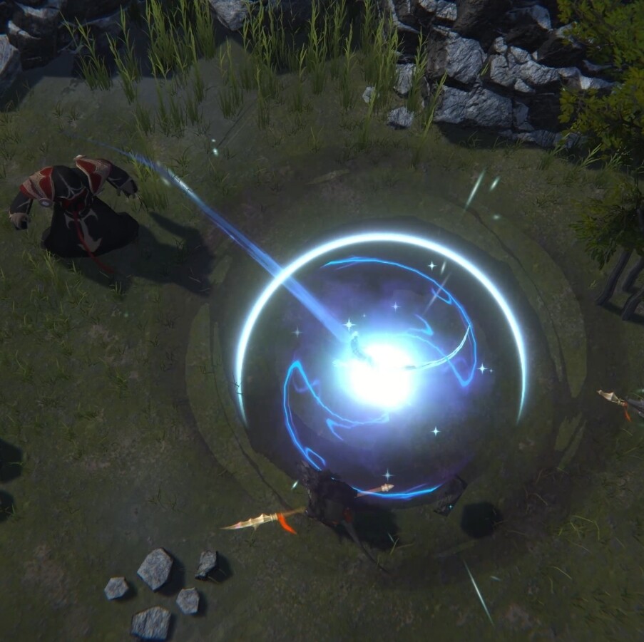 ArtStation - Magic Grenade Spell VFX