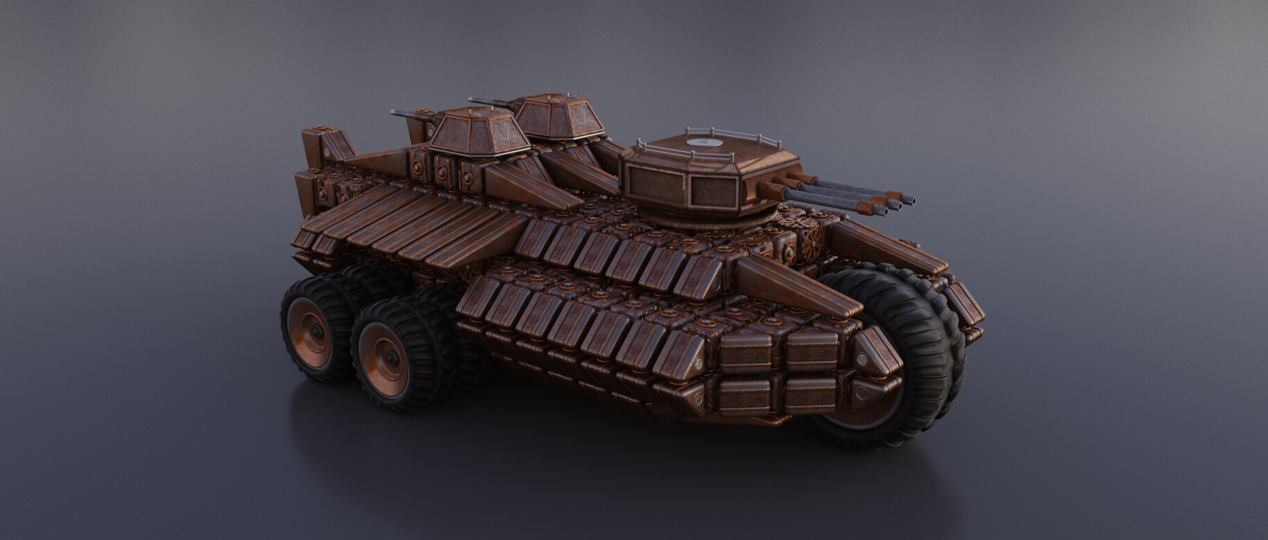 ArtStation - Dieselpunk machines