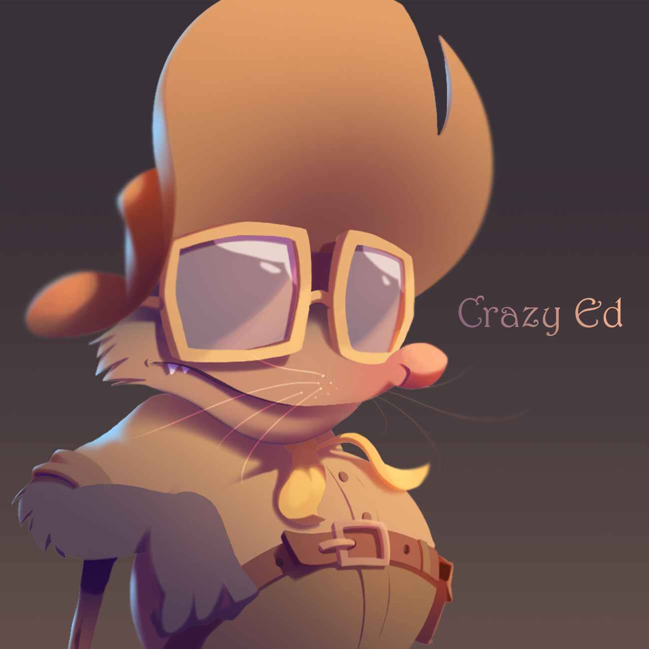 ArtStation - Spyro 3 - Crazy Ed