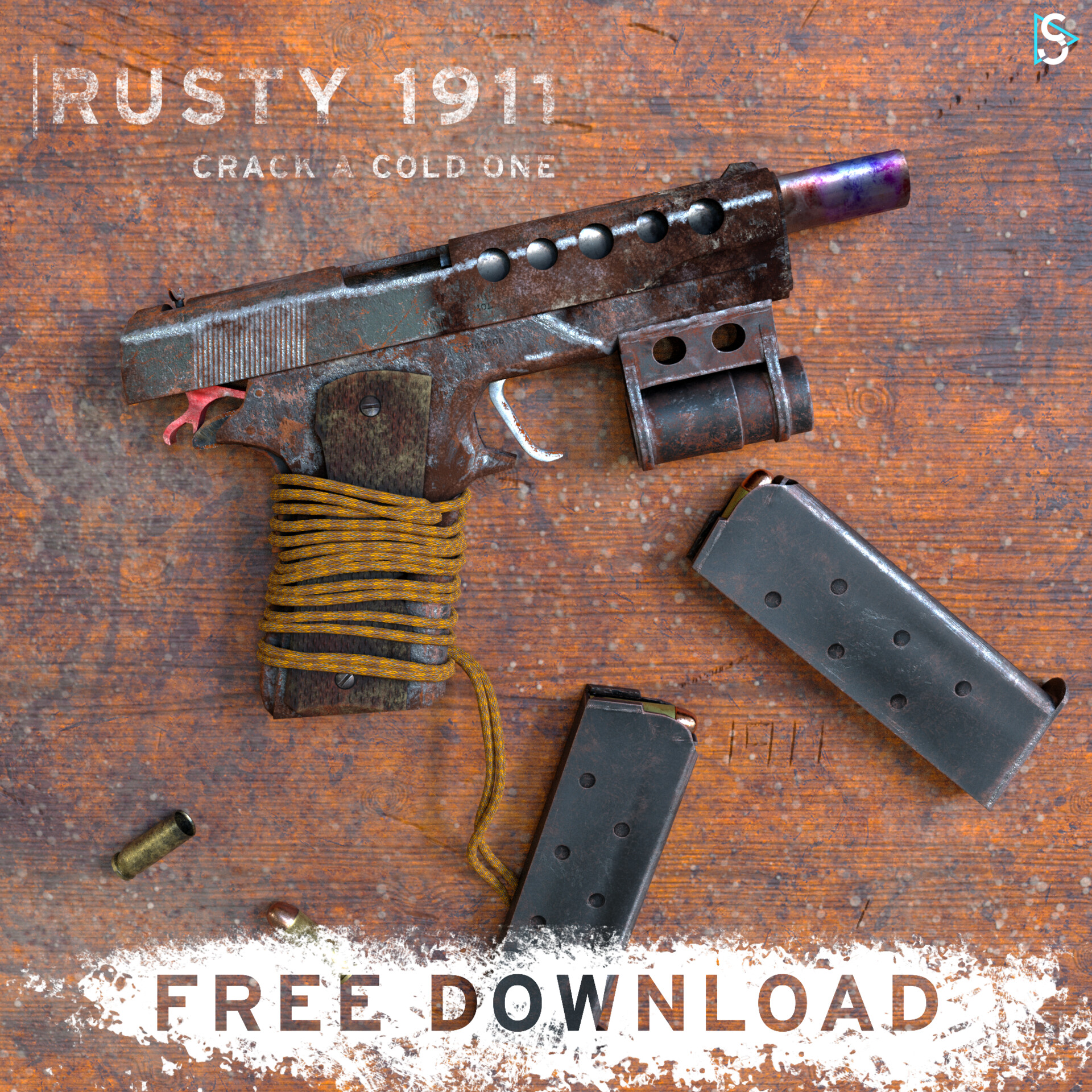 ArtStation - Makeshift 1911